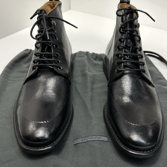 John Varvatos | Shoes | John Varvatos Irving Collection Black Boots ...